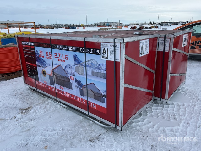 2025 HIlls Industrial 504026 50 ft x 40 ft 26 ft Edificio de almacenaje ...