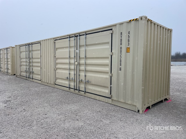 2024 40 ft High Cube Multi-Door Storage Container (Unused) | Ritchie ...