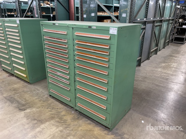 Quantity of (2) Stanley Vidmar Tool Box | Ritchie Bros. Auctioneers