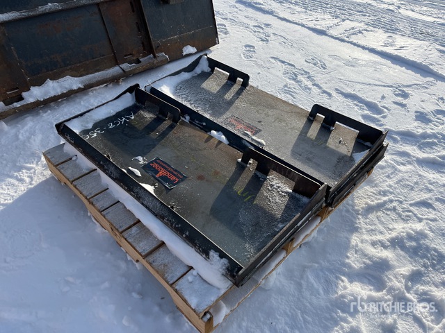 Quantity of Landhonor UAP-16-45W 45 in Skid Steer Attachment Mounting ...