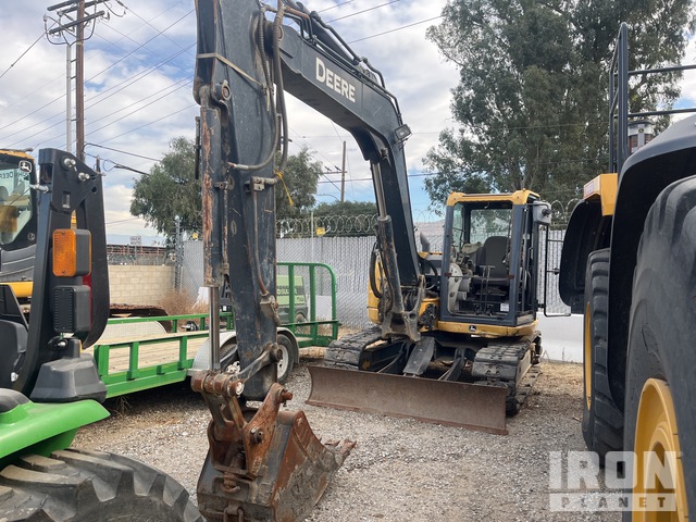 2017 John Deere 85G Tracked Excavator in Riverside, California, United ...