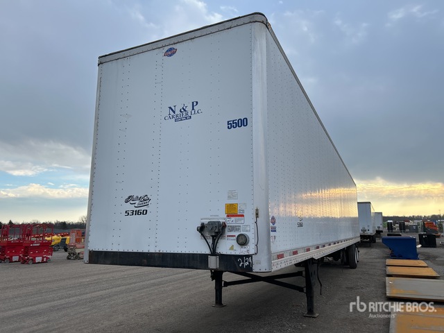 2019 Utility VS2DX 53 ft x 102 in T/A Van Trailer | Ritchie Bros ...