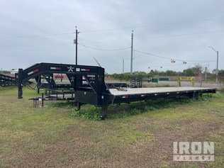 2023 J&J 40 ft T/A Gooseneck Flatbed Trailer, San Benito, Texas ...