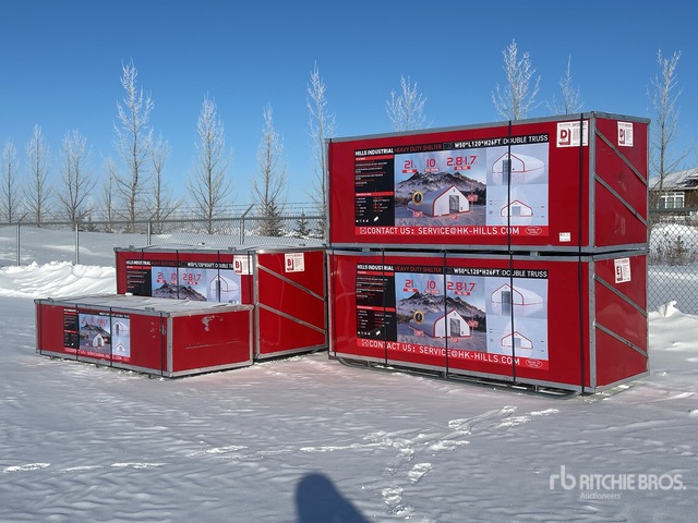 Hill Industrial 1205026 50 ft x 120 ft x 26 ft Storage Building (Unused ...