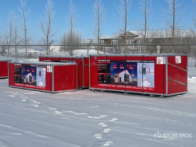 HIlls Industrial 804024 40 ft x 80 ft x 24 ft Storage Building (Unused ...