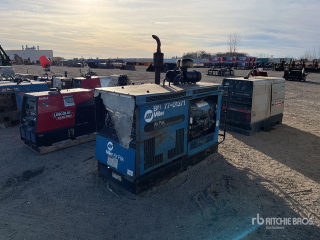 Miller Airpack Skid-Mounted Multi-Process Multi-Operator Welder ...