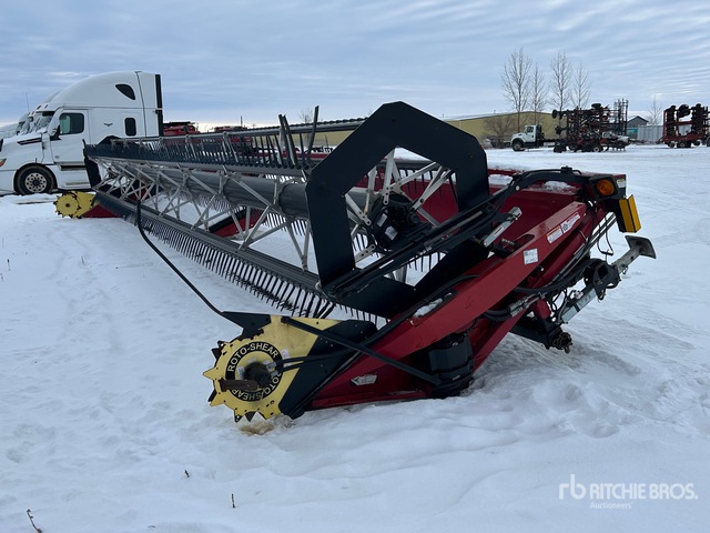 2010 Case IH DH362 36 ft Draper Windrower Header | Ritchie Bros ...