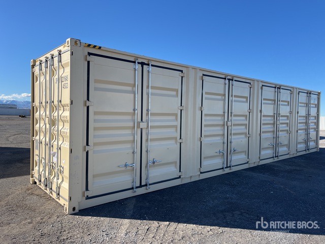 2025 40 ft High Cube Multi-Door Storage Container | Ritchie Bros ...