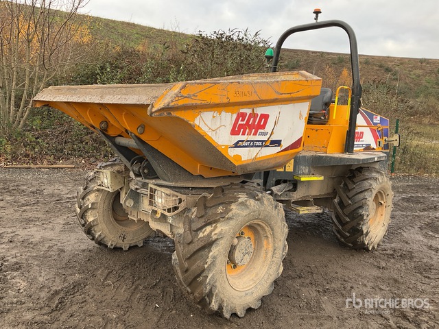 2017 JCB 6TST 6 ton 4x4 Swivel Dumper | Ritchie Bros. Auctioneers