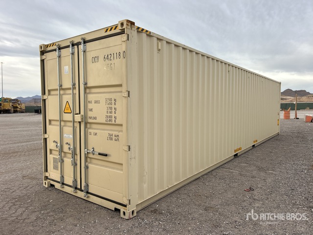 2025 40 ft High Cube Contenedor de almacenamiento | Ritchie Bros ...