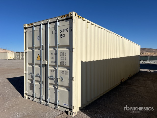 2025 40 ft High Cube Storage Container | Ritchie Bros. Auctioneers