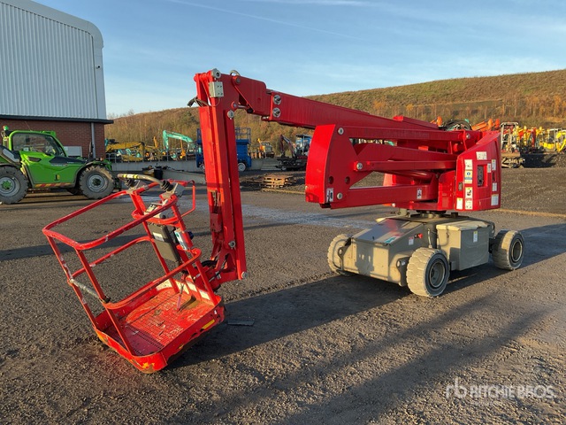 2014 Haulotte HA15IP 2WD Electric Plataformas Elevadoras Articuladas ...