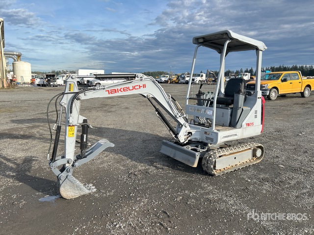 1997 Takeuchi TB015 Mini Excavator | Ritchie Bros. Auctioneers