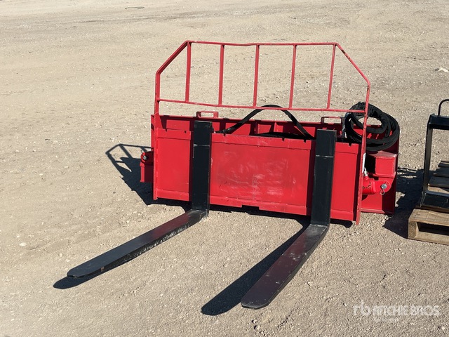 Handy HSRF48 48 in Rotating Skid Steer Forks (Unused) | Ritchie Bros ...