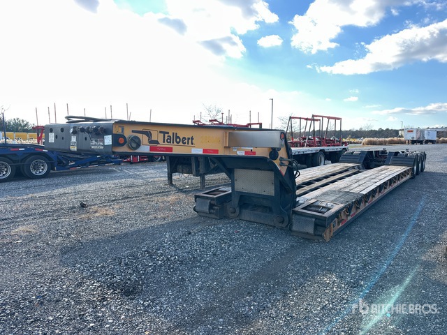 2015 Talbert T(4)-55SA-HRG- (EC3/1)-T1 55 ton Tri/A Removable Gooseneck ...