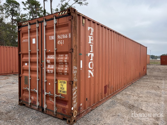 40 ft High Cube Storage Container | Ritchie Bros. Auctioneers