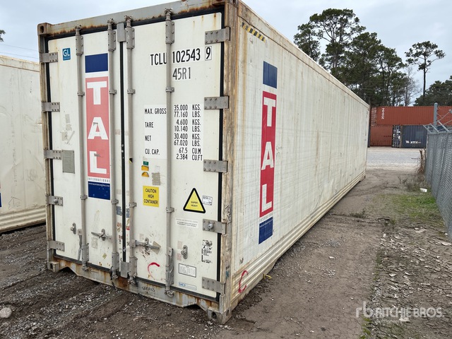 40 ft Standard Refrigerated Contenedor de almacenamiento (Inoperable ...