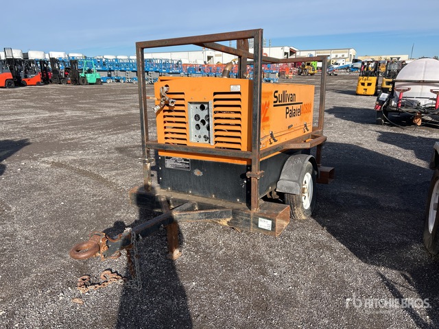 2013 Sullivan Palatek 185 cfm Mobile Air Compressor | Ritchie Bros ...