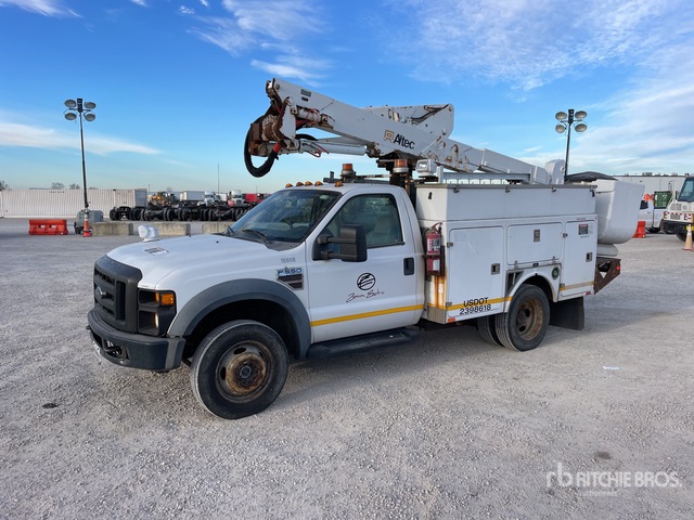 Altec AT37-G 37 ft on 2008 Ford F-550 XL 4x4 Bucket Truck | Ritchie ...