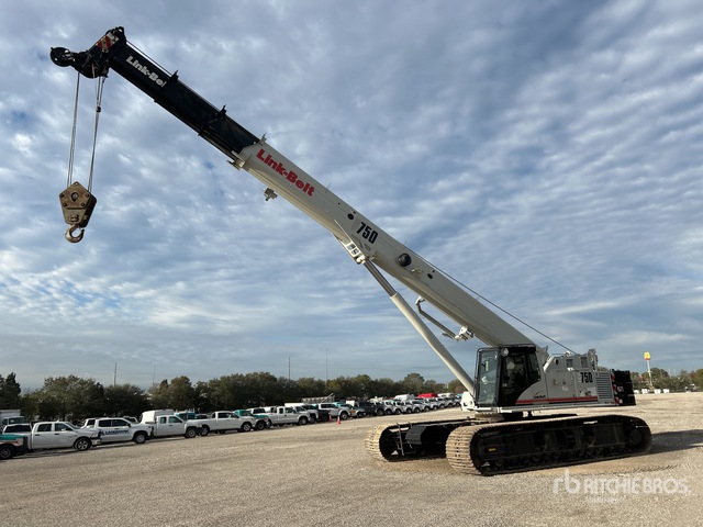 2010 Link-Belt TCC750 75 ton Telescopic Crawler Crane | Ritchie Bros ...