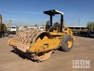 2009 Cat CS56 Smooth Drum Compactor in Phoenix, Arizona, United States ...