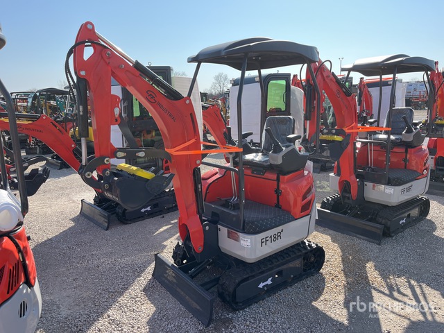 2025 FF Industrial FF18R Mini Excavator (Unused) | Ritchie Bros ...