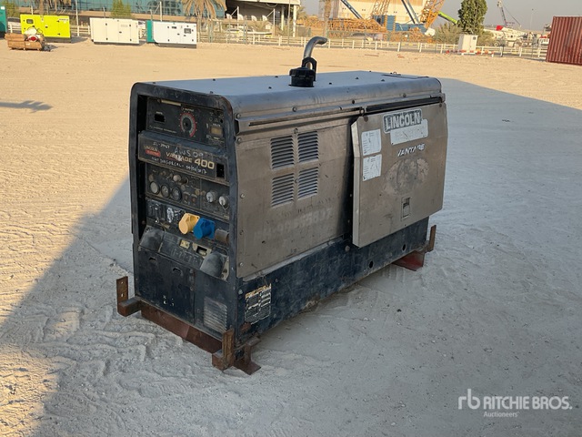 Lincoln Vantage 400 Skid-Mounted Engine Driven Welder (Inoperable ...