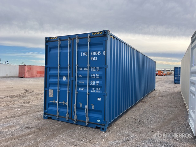 2025 40 ft High Cube Storage Container | Ritchie Bros. Auctioneers