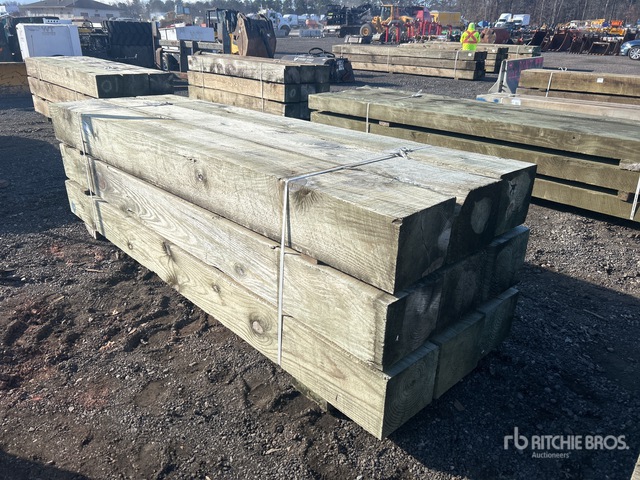 Quantity of Surplus Pressure Treated 10 x 12 x 10 Lumber | Ritchie Bros ...