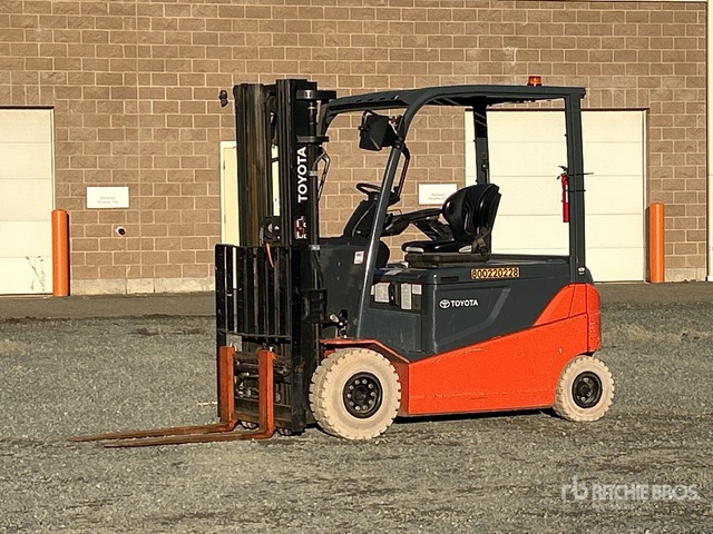 2018 Toyota 8FBMT25T 5000 lb Chariot Élévateur Électrique | Ritchie ...