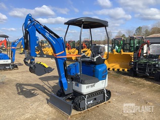 Surplus 2024 FF Industrial FF18R Mini Excavator - Unused in Hooks ...