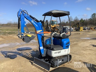 Surplus 2024 FF Industrial FF18R Mini Excavator - Unused in Hooks ...