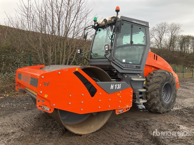 2021 Hamm H13I Smooth Drum Compactor | Ritchie Bros. Auctioneers