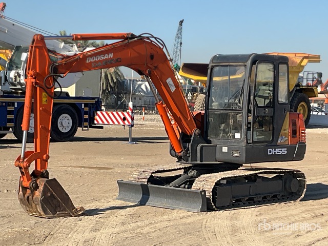 2008 Doosan DH55-V Mini Excavator | Ritchie Bros. Auctioneers