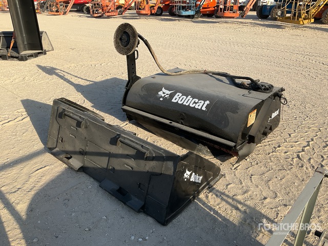 2013 Bobcat 60 Skid Steer Sweeper w/ Skid Steer Bucket | Ritchie Bros ...