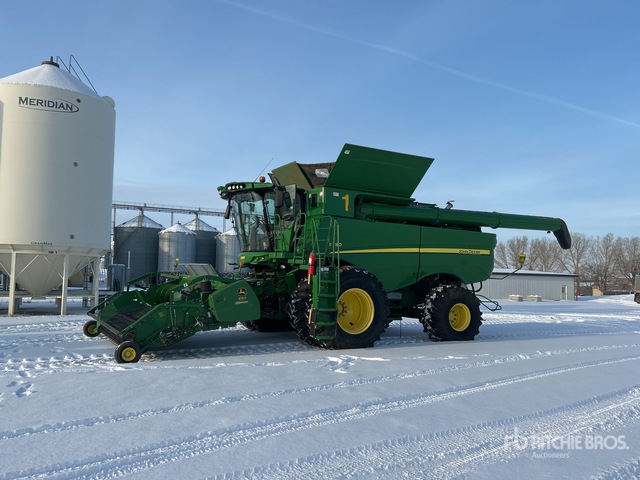 2018 John Deere S780 Combine Harvester | Ritchie Bros. Auctioneers