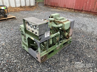 Surplus 1980 J.R. Hollingsworth MEP-002A 5kW Generator Set in ...