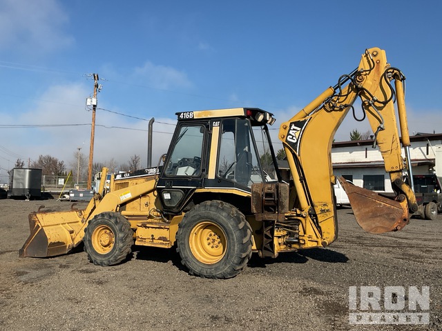 1994 Cat 416B 4x4 Backhoe Loader in Medford, Oregon, United States ...