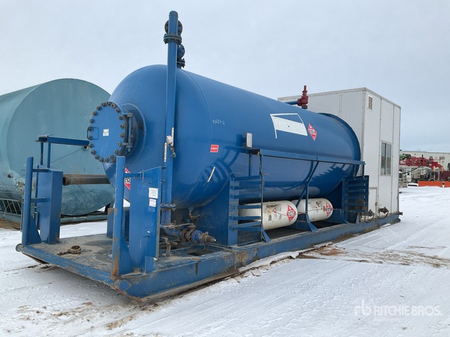 2000 150 bbl Skid Mounted Separator Flowback Tank | Ritchie Bros ...