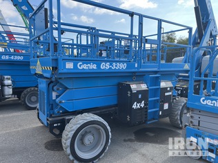 2022 Genie GS-3390 RT Dual Fuel 4x4 Scissor Lift in Fontana, California ...
