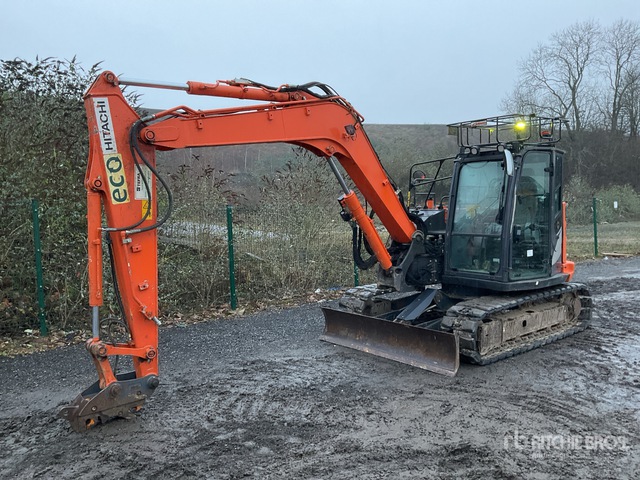 2018 Hitachi ZX85USB-5A Tracked Excavator | Ritchie Bros. Auctioneers