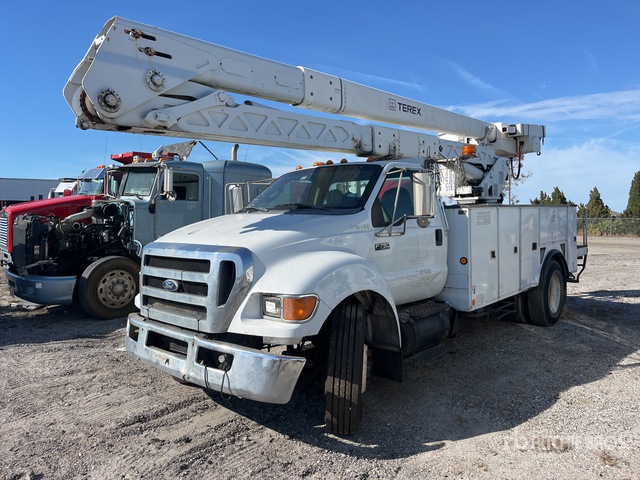 Terex Hi-Ranger HRX-55 55 ft on 2011 Ford F-750 XL 4x2 Bucket Truck (Inoperable) | Ritchie Bros ...