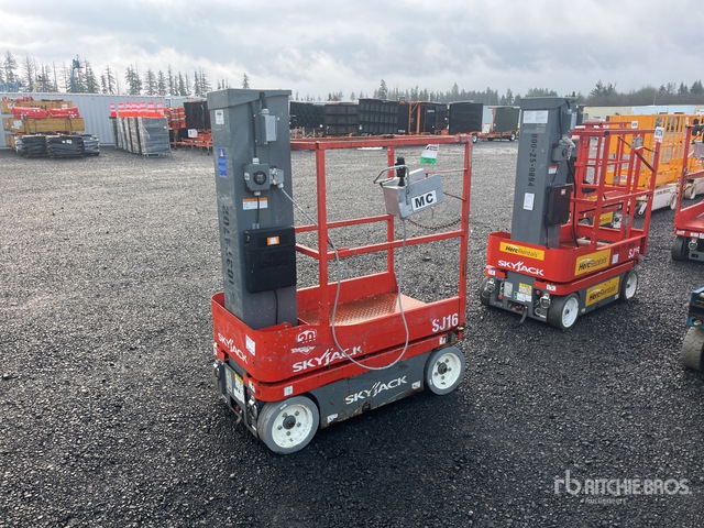 2016 Skyjack SJ16 Vertical Mast Lift | Ritchie Bros. Auctioneers
