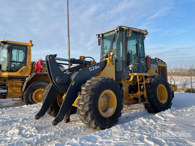 2009 John Deere 524K Wheel Loader (Inoperable) | Ritchie Bros. Auctioneers