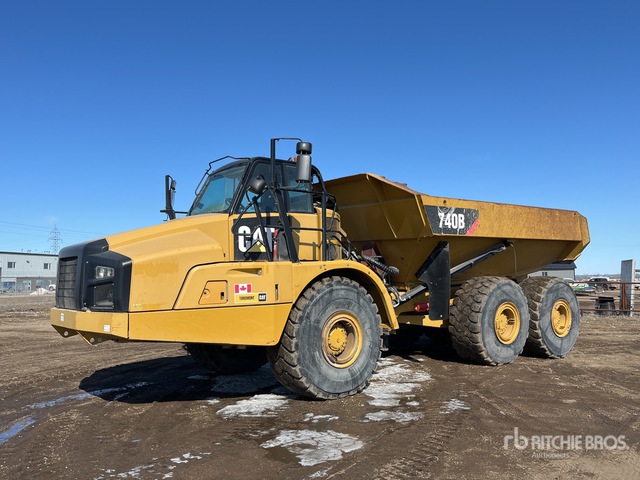 2014 Cat 740B Articulated Dump Truck | Ritchie Bros. Auctioneers