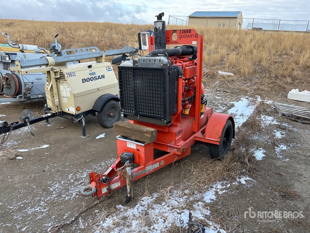 Godwin Trailer-Mounted Water Pump | Ritchie Bros. Auctioneers