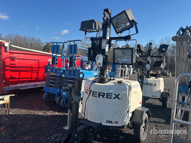 2016 Terex RL4 6 kW Torre de iluminación | Ritchie Bros. Auctioneers
