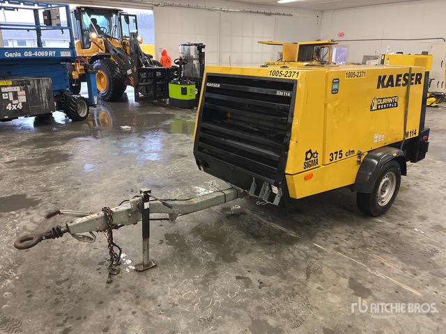 2015 Kaeser M114 375 cfm Mobile Air Compressor | Ritchie Bros. Auctioneers