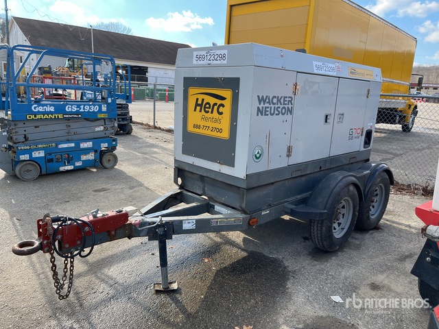 2015 Wacker G70 58 kW Mobile Generator Set | Ritchie Bros. Auctioneers