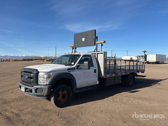2015 Ford F-550 XL 4x2 Traffic Control Truck | Ritchie Bros. Auctioneers